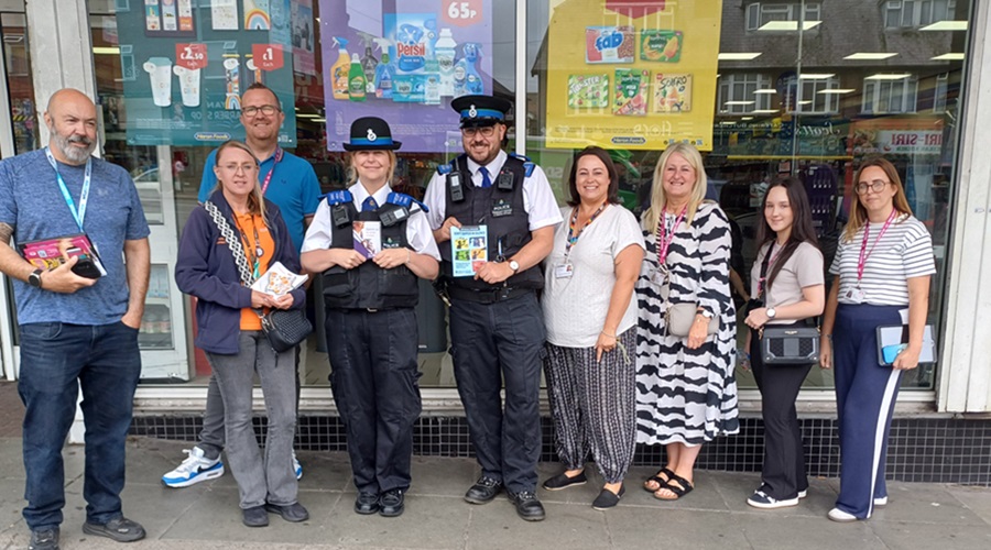 Partners took to the streets during ASB Awareness Week | Wirral View