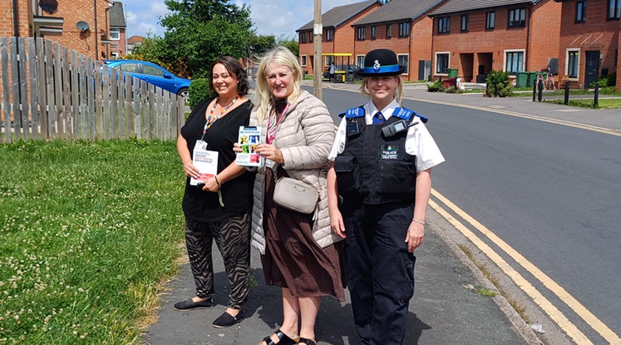 Partners took to the streets during ASB Awareness Week | Wirral View